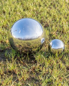 Dekorace Silver Ball ⌀27cm