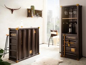 furniture-nabytek.cz - Nástěnná police Cargon mango kov