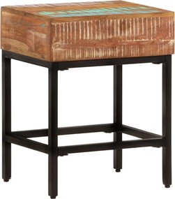 vidaXL Odkládací stolek 40 x 30 x 51 cm masivní recyklované dřevo [338473]
