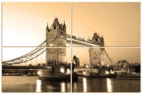 Obraz na plátně - Tower Bridge 130FE (90x60 cm)