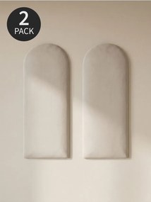 Sinsay - Čalouněné stěnové panely 2 pack - béžová