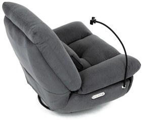 TV křeslo s elektrickým polohováním Autronic TV-7089 GREY2