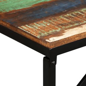 Lavice masivní recyklované dřevo 110 x 35 x 45 cm 244901