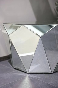 Zrcadlový konferenční stolek Diamond 50cm 90cm