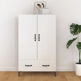 Komoda 70 X 31 X 115 Cm Kompozitní Dřevo - Betonová šedá