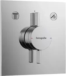 Hansgrohe DuoTurn E - Baterie pod omítku | pro 2 spotřebiče | chrom