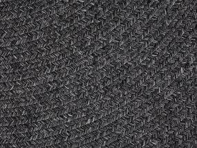 Kusový koberec Braided 105550 Dark Grey kruh – na von aj na doma, 150x150 (priemer) kruh, šedá, chodba / predsieň, Hanse Home