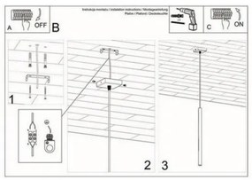 Lustr SOLLUX Pastelo 1 G9 1x40W bez zdroje SL.0465 bílá