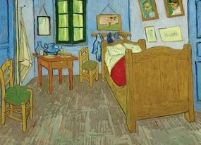 EUROGRAPHICS Puzzle Ložnice v Arles / 1000 dílků / 67,6 × 48,9 cm