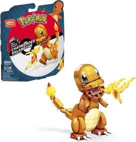 Mattel Pokémon Charmander Mega Construx 10 cm Vícebarevná