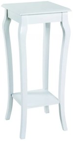 Mørtens furniture Odkládací stolek Ross, 71 cm, bílá