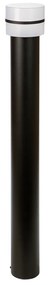 Exteriérové ​​svítidlo Mia, 1x plastové/černé kovové stínítko, (80 cm)
