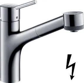 Hansgrohe Talis M52 - Dřezová baterie s výsuvnou sprškou, chrom 32842000