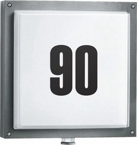 STEIN 053000 Nástěnné venkovní svítidlo L 690 LED antracit IP44 16W 400lm 3200K (náhrada za 671617) - STEINEL