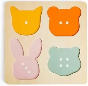 Bigjigs Toys Vkládací puzzle počítání / od 12 měsíců