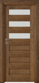 Interiérové dveře Doorsy MILANO kombinované, model 3