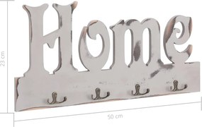 Nástěnný věšák HOME 50 x 23 cm 284243