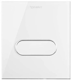 Duravit DuraSystem - Ovládání splachování pisoáru, bílé sklo WD5005012000