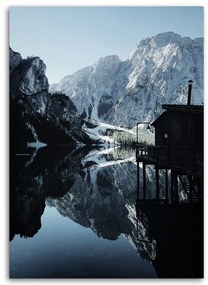 Gario Obraz na plátně Lago de Braies - Dmitry Belov Rozměry: 40 x 60 cm