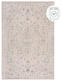 Krémový pratelný koberec 152x230 cm Teo Traditional – Flair Rugs