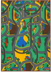 Breno Kusový koberec PLAYTIME 95, 95x200 cm, Vícebarevné