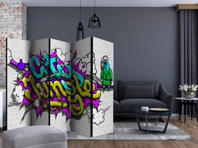 Paraván - City Jungle - graffiti II [Room Dividers]