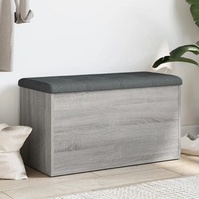vidaXL Úložná lavice 82 x 42 x 45 cm kompozitní dřevo [835048] Barva: Betonová šedá
