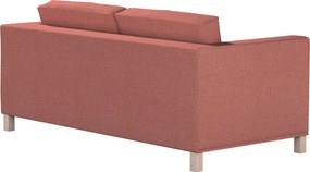 Potah na pohovku IKEA  Karlanda rozkládací, krátký barva hnědá látka pletený vzor