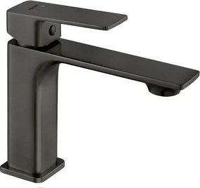 Novaservis Dune umyvadlová baterie s clic-clacem gun metal BDU2GM