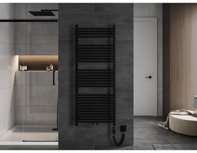 Mexen Mars, elektrické topné těleso 1500 x 600 mm, 900 W, černá, W110-1500-600-2900-70