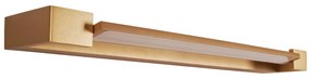 MAXlight Zlaté nástěnné světlo FLINK 60 cm IP44