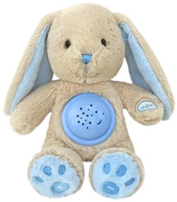 Plyšový usínáček králíček s projektorem Baby Mix modrý Barva: modrá