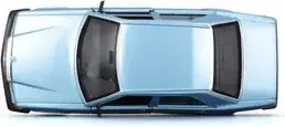 Bburago Mercedes-Benz 190 E 2.6 modrá metalíza 1:24 / od 3 let