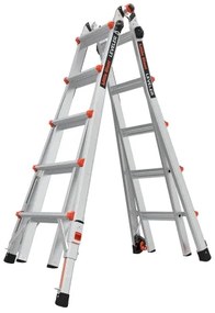 Teleskopický kloubový žebřík/štafle 4x5 příček Little Giant LEVELER M22 16522EN-801