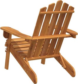 Zahradní židle Adirondack masivní akáciové dřevo 316830