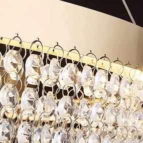 Toolight Toolight, LED závěsné osvětlení 40cm, 18W, 4000K, APP1730-1CP, zlatá, OSW-04341