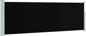 vidaXL Zatahovací boční markýza/zástěna na terasu 100 x 314 cm [48375] Barva: Šedá