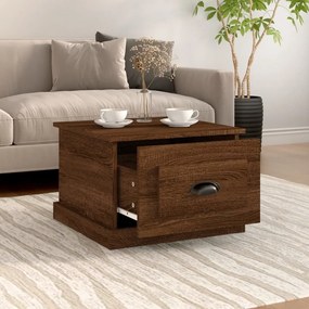 vidaXL Konferenční stolek 50x50x35 cm kompozitní dřevo [816255] Barva: Černá