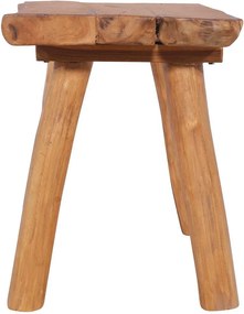 Zahradní lavice 80 cm masivní teakové dřevo 288816