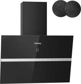 IsEasy TV1360D4-CC-I2 černá / Odsavač par / 524 m3/h / 4 rychlosti / d