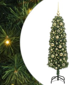 Umělý vánoční stromeček Zelená 120 cm PVC, ocel a plast 3394925