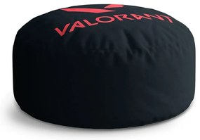 Sablio Taburet Circle VALORANT Black: 38x48 cm