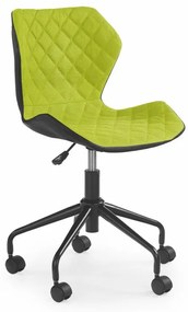 Židle-MATRIX- Černá/ Zelená