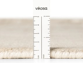 Vikosa, Kusový koberec Vikosa Jane 106293 Ivory, 80x150, bílá, dětský pokoj