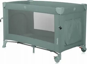 LIONELO Postýlka cestovní Ellen 3v1 Green Sage / přistýlka k posteli /