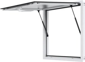 91,4 cm L × 91,4 cm W Koncesionářský stojan Obslužné okno Food Nákladní automobil