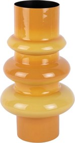 Oranžová železná váza (výška 30 cm) Grato – PT LIVING
