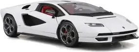 Bburago Lamborghini Countach LPI 800-4 bílá 1:24 / od 3 let