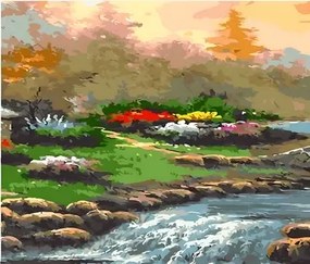 NORIMPEX Malování podle čísel Vodopád / 40x50 cm