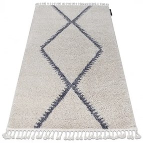 Dywany Łuszczów, Kusový koberec Berber Maknes B5910 cream and grey, 80x150, béžová, ložnice